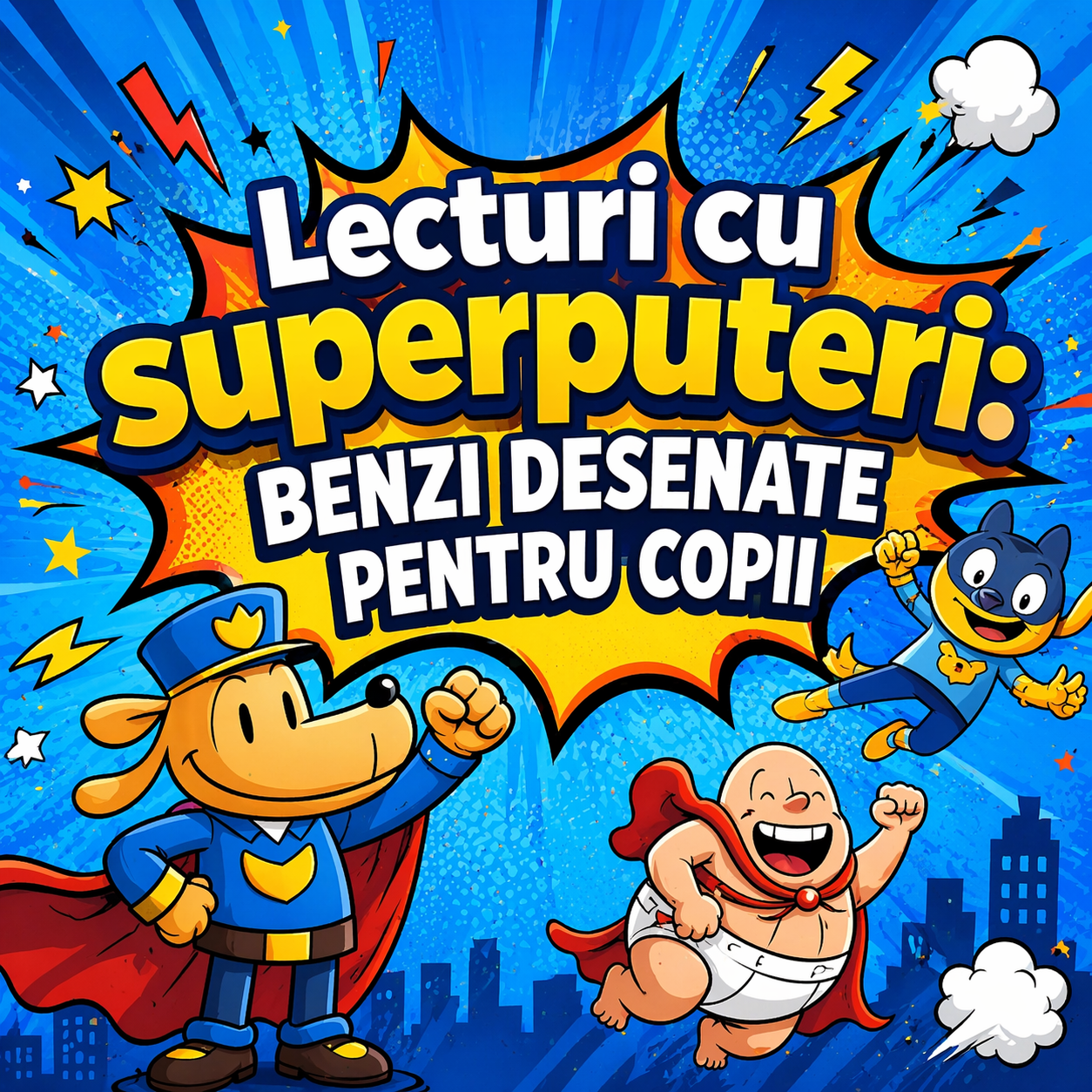 Lecturi cu superputeri: benzi desenate pentru copii - Recenzie & Păreri ...